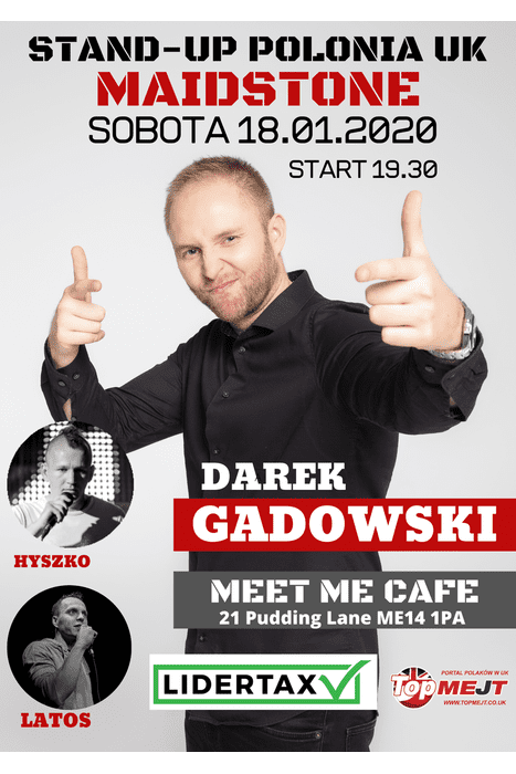 Polski Stand-Up Maidstone - Gadowski & Latos - Bilety 24