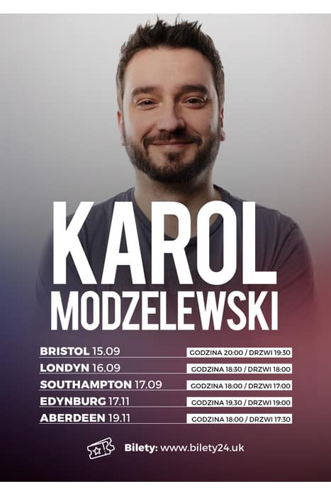 Karol Modzelewski w programie „Bańka” | Stand-Up Bristol - Bilety 24