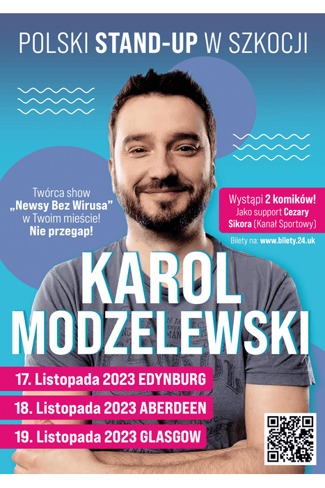 Karol Modzelewski w programie „Bańka” | Stand-Up Aberdeen - Bilety 24